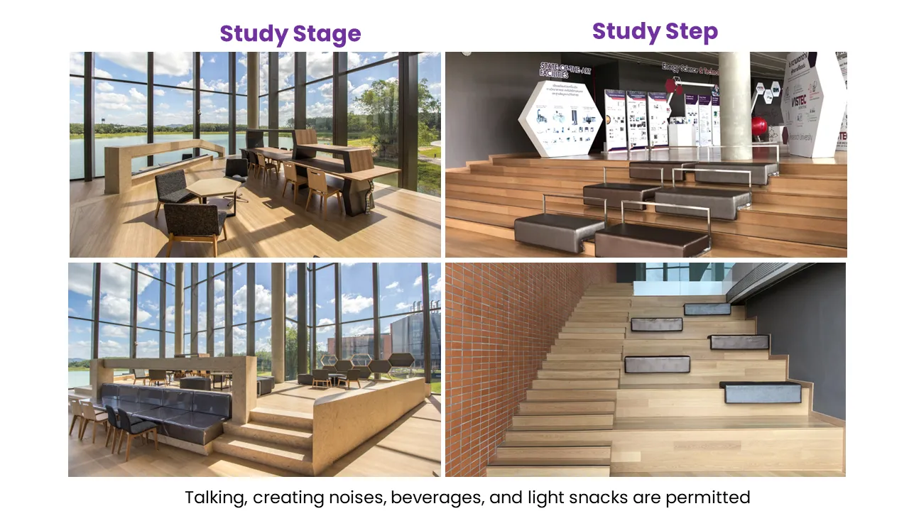 Self-Study Rooms and Co-Learning Spaces | VISTEC: Vidyasirimedhi ...