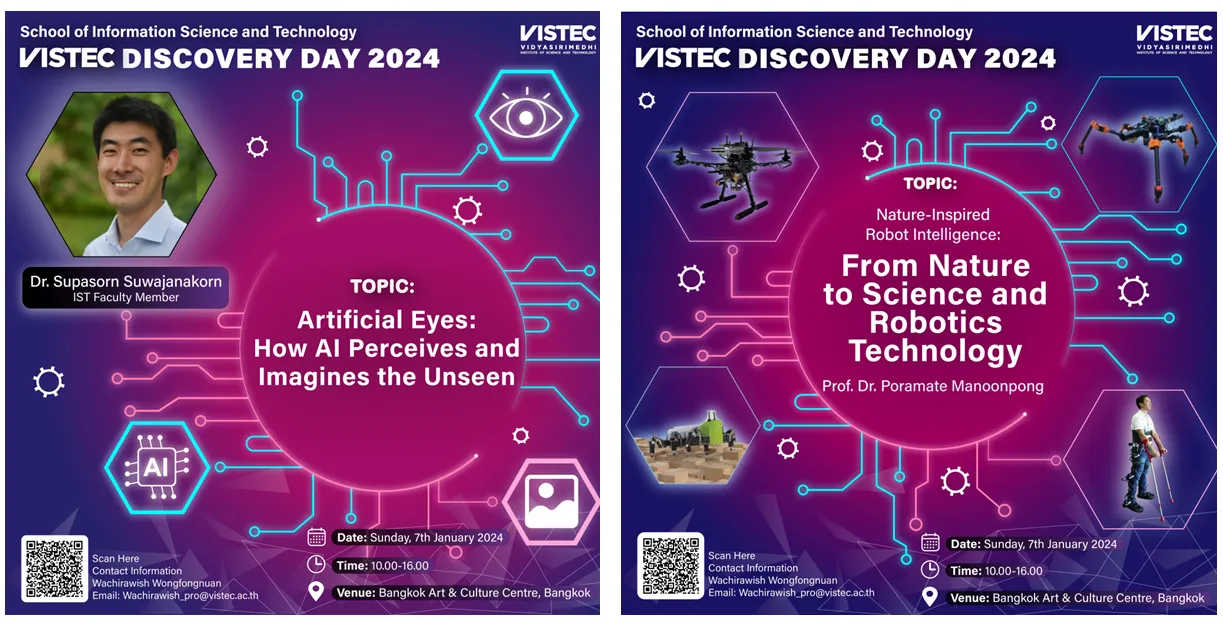 VISTEC DISCOVERY DAY 2024 | VISTEC: Vidyasirimedhi Institute of Science ...