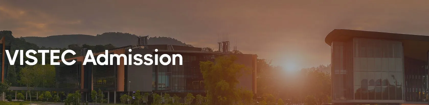 Admission | VISTEC: Vidyasirimedhi Institute of Science and Technology