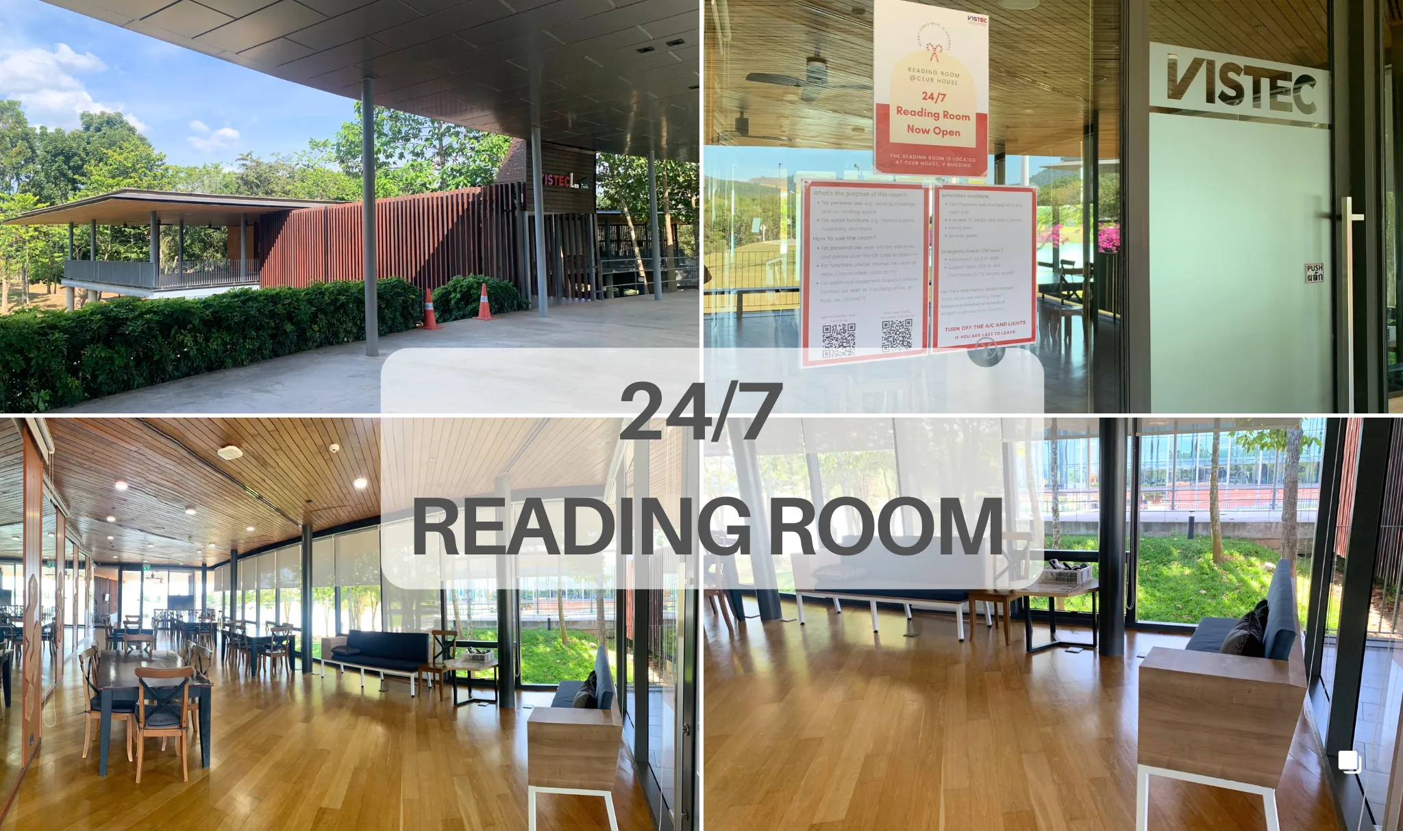 Self-Study Rooms and Co-Learning Spaces | VISTEC: Vidyasirimedhi ...